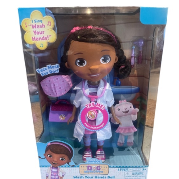 Disney | Toys | New In Box Doc Mc Stuffing Talking And Singing Toy ...